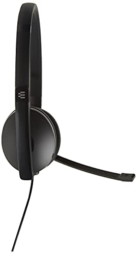 Sennheiser SC 165 USB (508317) - Double-Sided (Binaural) Headset for Business Professionals | with HD Stereo Sound, Noise-Cancelling Microphone, & USB Connector (Black)