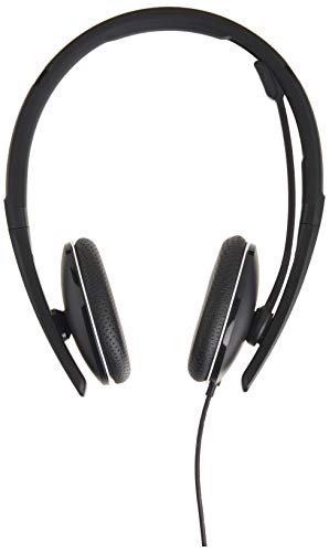 Sennheiser SC 165 USB (508317) - Double-Sided (Binaural) Headset for Business Professionals | with HD Stereo Sound, Noise-Cancelling Microphone, & USB Connector (Black)