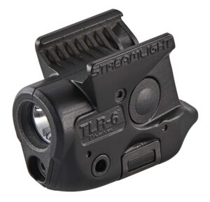 streamlight 69284 tlr-6 100-lumen pistol light with integrated red aiming laser designed exclusively and solely for sig sauer p365/xl, black