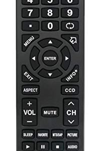 NS-RC4NA-14 Replace Remote Control Compatible with Insignia TV LCD HDTV NS-42D510NA15 NS-24D510NA15 NS-28E200NA14 NS-32D510NA15 NS-46D400NA14 NS-46E440NA14 NS-55D440NA14 NS-32E400NA14 NS-39D400NA14