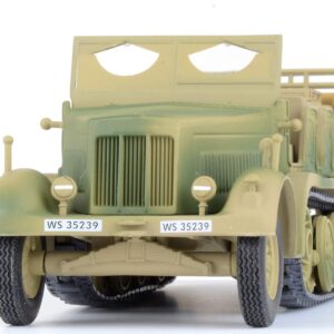 Corgi Diecast Sd Kfz 7 Krauss-Maddei Medium Towing Half-Track 1:50 Military Legends WWII Display Model AA60013 (CC60013)