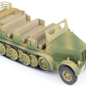 Corgi Diecast Sd Kfz 7 Krauss-Maddei Medium Towing Half-Track 1:50 Military Legends WWII Display Model AA60013 (CC60013)