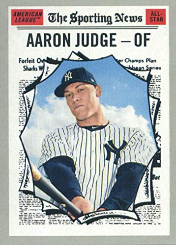 2019 Topps Heritage #356 Aaron Judge New York Yankees Baseball Card