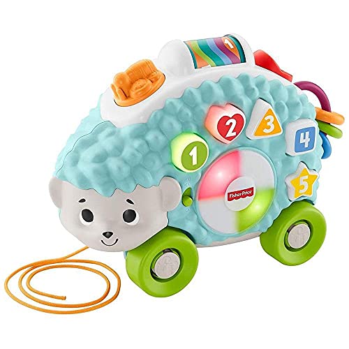 Fisher-Price GHR16 Linkimals Happy Shapes Hedgehog, Interactive Baby Toy with Lights and Sounds