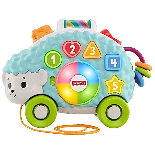 Fisher-Price GHR16 Linkimals Happy Shapes Hedgehog, Interactive Baby Toy with Lights and Sounds