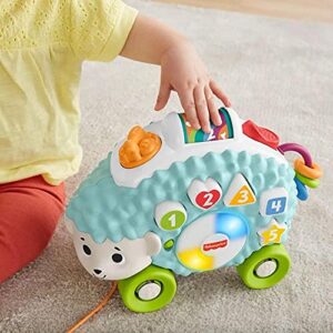 Fisher-Price GHR16 Linkimals Happy Shapes Hedgehog, Interactive Baby Toy with Lights and Sounds