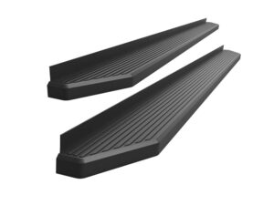 aps 6-inch aluminum (black powder coated flat style) running boards nerf bars side steps compatible with ford explorer 2011-2019 4-door