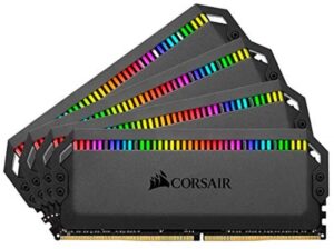 corsair dominator platinum rgb 32gb ddr4 3600mhz memory module (32gb, 4x8gb, ddr4, 3600mhz, 288-pin dimm)