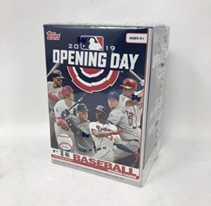 topps 2019 opening day baseball retail value box