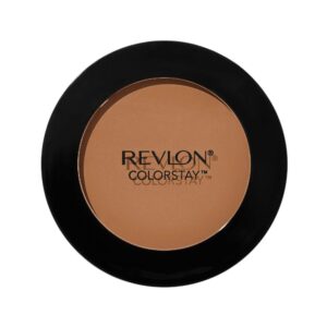 revlon colorstay pressed powder, longwearing oil free, -fragrance free, noncomedogenic face makeup, mocha (450), 0.3 oz