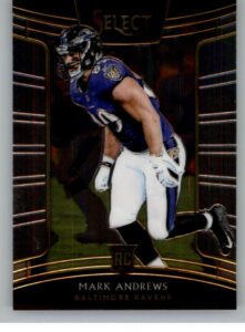 2018 select football #71 mark andrews baltimore ravens concourse rc rookie card official nfl trading card from panini