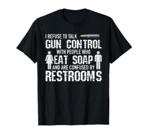 2nd amendment tee for men gun rights tee pro gun debate t-shirt