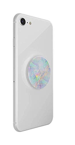 PopSockets Phone Grip with Expanding Kickstand, Marble PopGrip - Opal