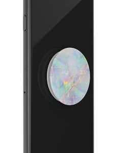 PopSockets Phone Grip with Expanding Kickstand, Marble PopGrip - Opal