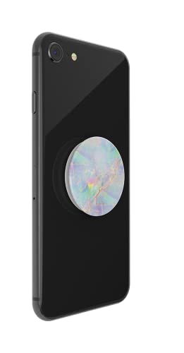 PopSockets Phone Grip with Expanding Kickstand, Marble PopGrip - Opal