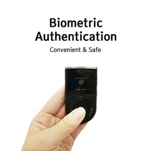 D'CENT Biometric Cold Wallet – Your keys, Your cryptos – Fingerprint authentication