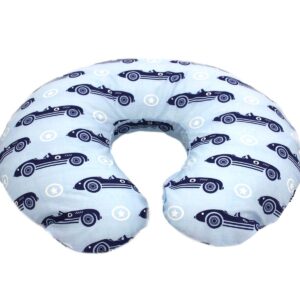 pam grace creations vintage race car nursing pillow cover