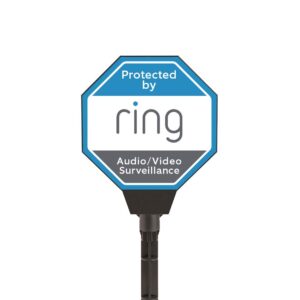 ring solar security sign