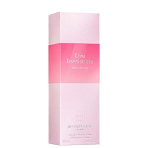 Givenchy Very Irresistible Live Rosy Crush for Women Eau de Parfum Spray 2.5 Ounces, clean