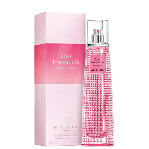 Givenchy Very Irresistible Live Rosy Crush for Women Eau de Parfum Spray 2.5 Ounces, clean