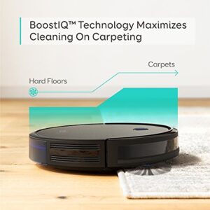 eufy Boost IQ RoboVac 11S (Slim), 1300Pa Strong Suction, Super Quiet, Self-Charging Robotic Vacuum Cleaner, Cleans Hard Floors to Medium-Pile Carpets (Black) (Renewed)