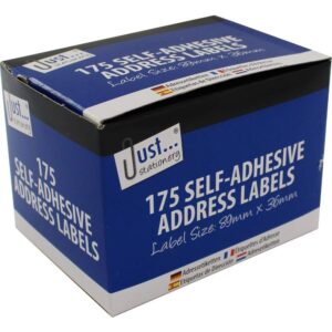 175 self-adhesive address labels