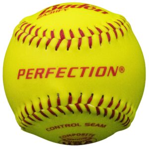 baden asa synthetic fastpitch softballs (11-inch)