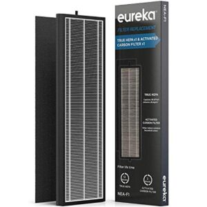 eureka nea-f1 true hepa filter, filter replacement for eureka nea120 , black