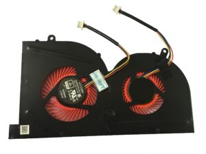 hk-part fan replacement for msi gs63vr series gs63vr 6rf gs63vr 7rf gs63vr stealth pro ms-16k2 ms-17b1 bs5005hs-u2l1 gpu cooling fan 4-pin dc 5v