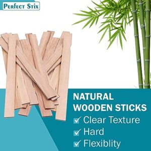 Perfect Stix - PS 12'' CRAFT/ PAINT PADD/STIR 100CT 12'' Premium Grade Craft Wood,Paint Paddles/Stirrers 100ct