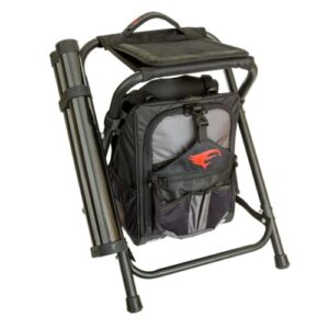 elevation black nest shooters stool and backpack