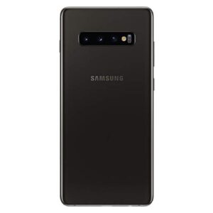 Samsung Galaxy S10+ Plus 128GB+8GB RAM SM-G975F/DS Dual Sim 6.4" LTE Factory Unlocked Smartphone International Model, No Warranty (Prism Black)