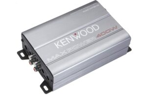 kenwood kac-m1814 4-channel compact bridgeable marine/motorsports 400w max power digital amplifier