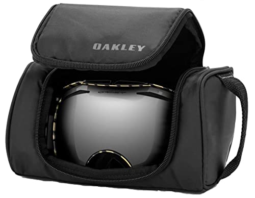 Oakley Line Miner Snow Goggle (Matte Black Frame/Prizm Sapphire Iridium Lens) with Large Goggle Soft Case