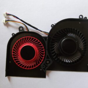 Fan Replacement for MSI GS65VR GS65 Stealth 8SE 8SF 8SG CPU Fan + Gpu Fan 16Q2-CPU-CW 16Q2-GPU-CW