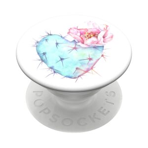 popsockets: popgrip expanding stand and grip with a swappable top for phones & tablets - succulent heart