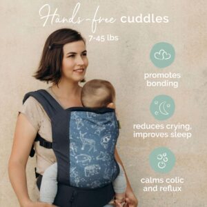 Boba Baby Carrier Classic - Backpack or Front Pack Baby Sling for 7 lb Infants and Toddlers up to 45 pounds (Constellation)