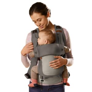 born free baby carrier - baby holder carrier with four modes of use, adjustable sling and easy to use design