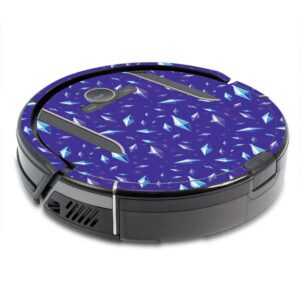 mightyskins skin compatible with shark ion robot r85 vacuum minimal cover - crystal gemstones | protective, durable, and unique vinyl wrap cover | easy to apply, remove | made in the usa