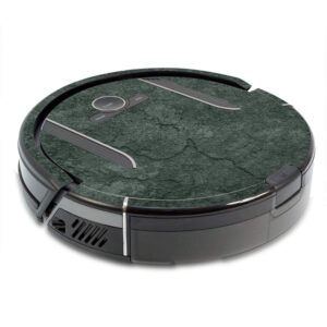 mightyskins skin compatible with shark ion robot r85 vacuum minimal cover - green stone | protective, durable, and unique vinyl wrap cover | easy to apply, remove, and change styles | made in the usa