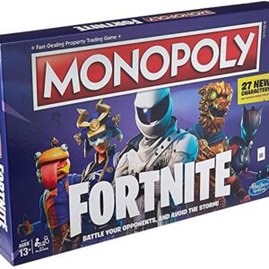 Monopoly: Fortnite Edition Board Game Inspired by Fortnite Video Game Ages 13 & Up