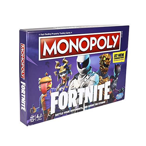 Monopoly: Fortnite Edition Board Game Inspired by Fortnite Video Game Ages 13 & Up