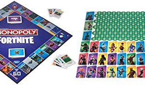 Monopoly: Fortnite Edition Board Game Inspired by Fortnite Video Game Ages 13 & Up