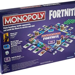 Monopoly: Fortnite Edition Board Game Inspired by Fortnite Video Game Ages 13 & Up