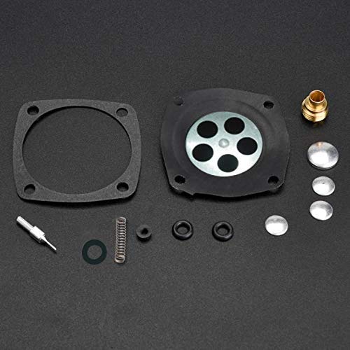 TOPINCN Carb Rebuild Carburetor Repair Kit 631893 for Tecumseh Sears S140 S200 S620 CR20 Lawn Mower