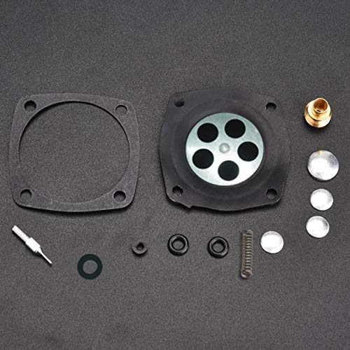 TOPINCN Carb Rebuild Carburetor Repair Kit 631893 for Tecumseh Sears S140 S200 S620 CR20 Lawn Mower