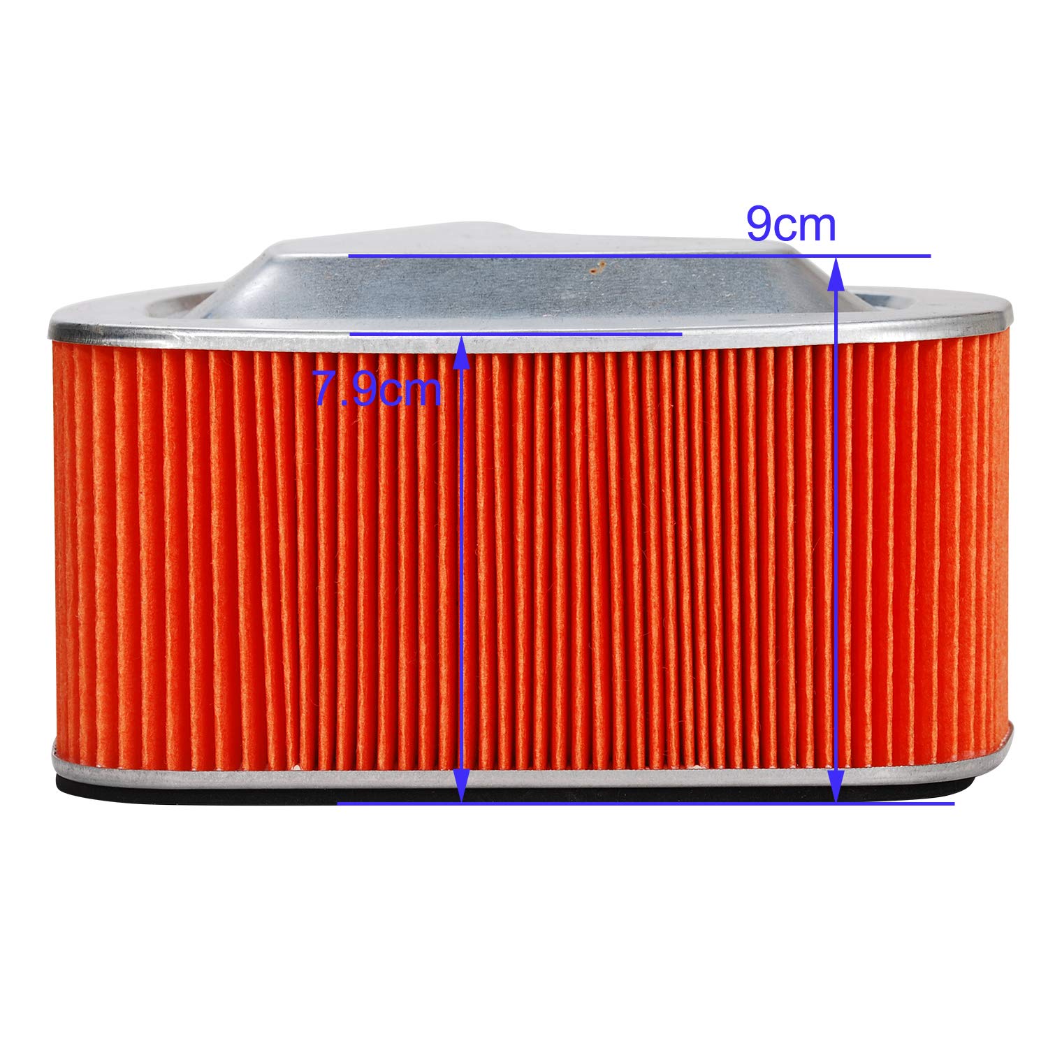 HIFROM Air Filter Element Cleaner replacement for Honda VTX1800 VTX1800C VTX1800F VTX1800N VTX1800R VTX1800S Engine 2002-2008 Replace 17213-MCH-000，Air Filter Cleaner (Pack of 1)