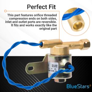 BlueStars B2015-S85 B2017-S85 4040 Humidifier Solenoid Valve Replacement part by BlueStars - Exact Fit for Aprilaire Humidifiers 24V 2.3W 60Hz Models 220 224 400 400M 440 500 600 600M 700