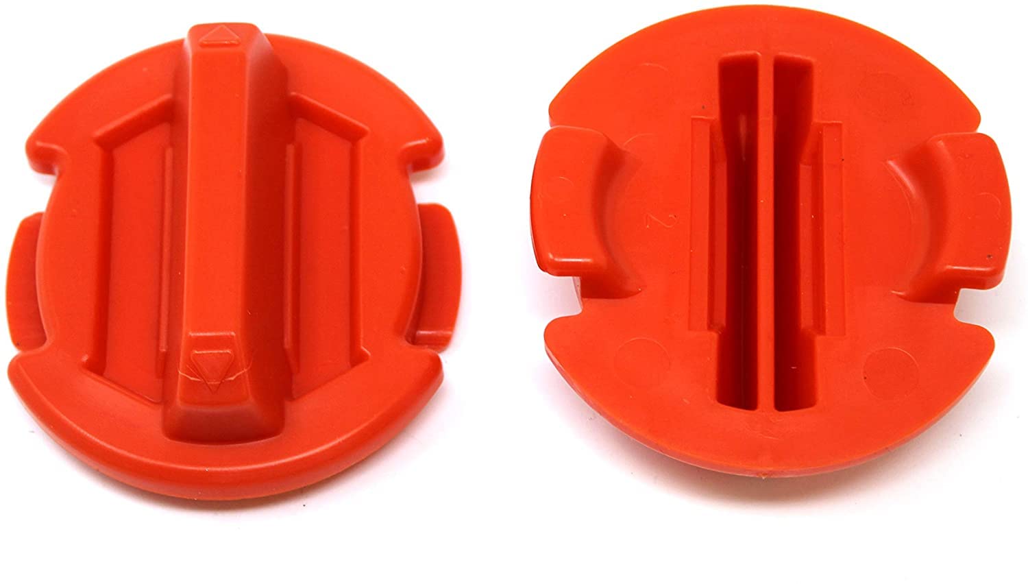 Orange Floor Drain Plug Plugs (4 Pack) for Polaris RZR