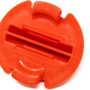 Orange Floor Drain Plug Plugs (4 Pack) for Polaris RZR